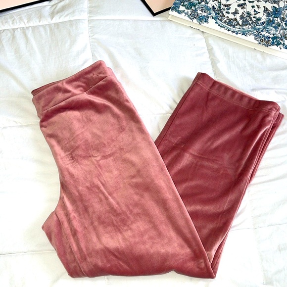 Boston Proper | Pants & Jumpsuits | Boston Proper Pink Velour Pants ...